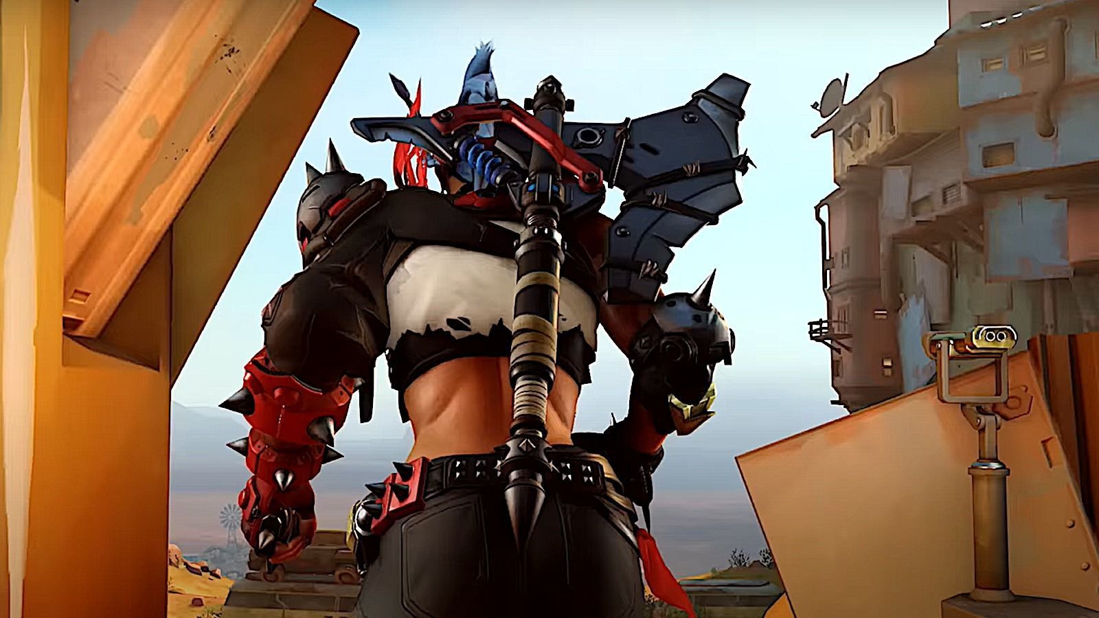 Overwatch - Junker Queen - Axe 3D model 3D printable | CGTrader