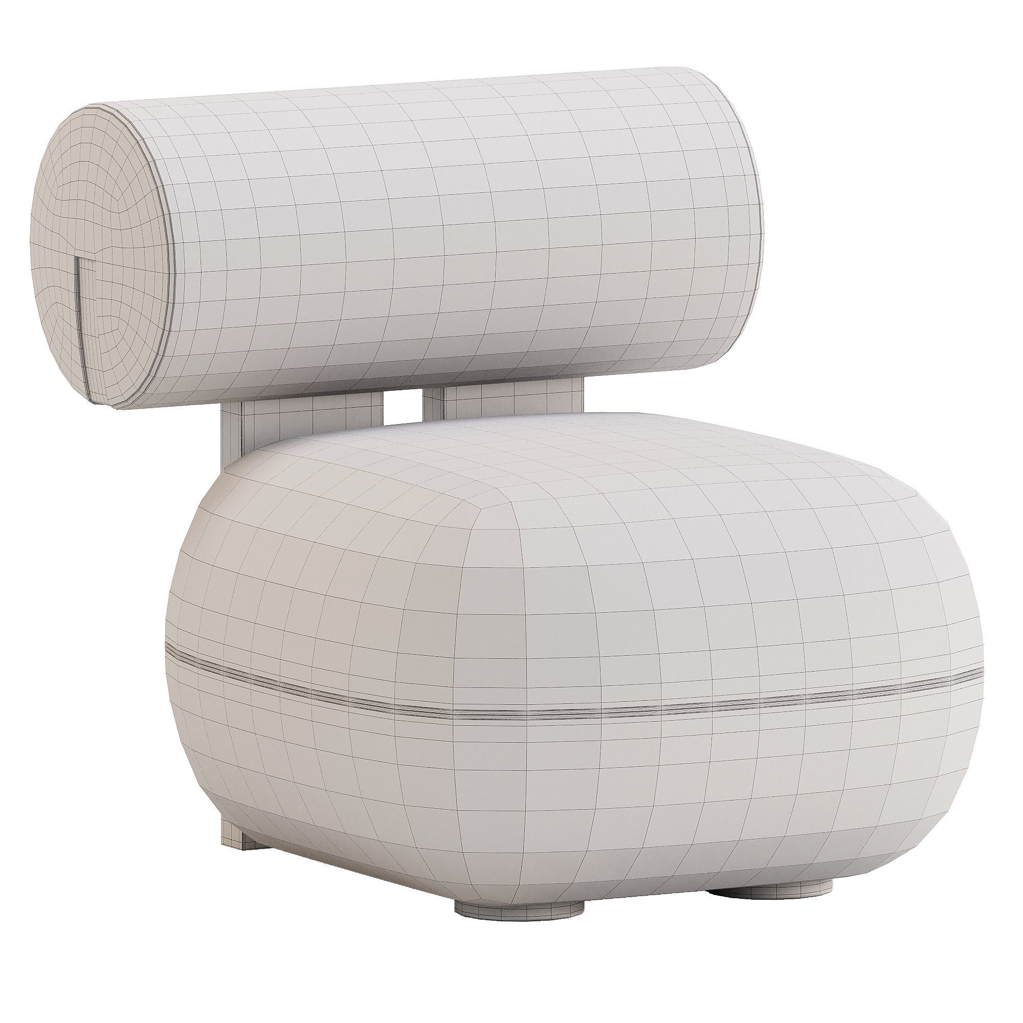 HIPPO Lounge Chair by Norr11 3D model | CGTrader