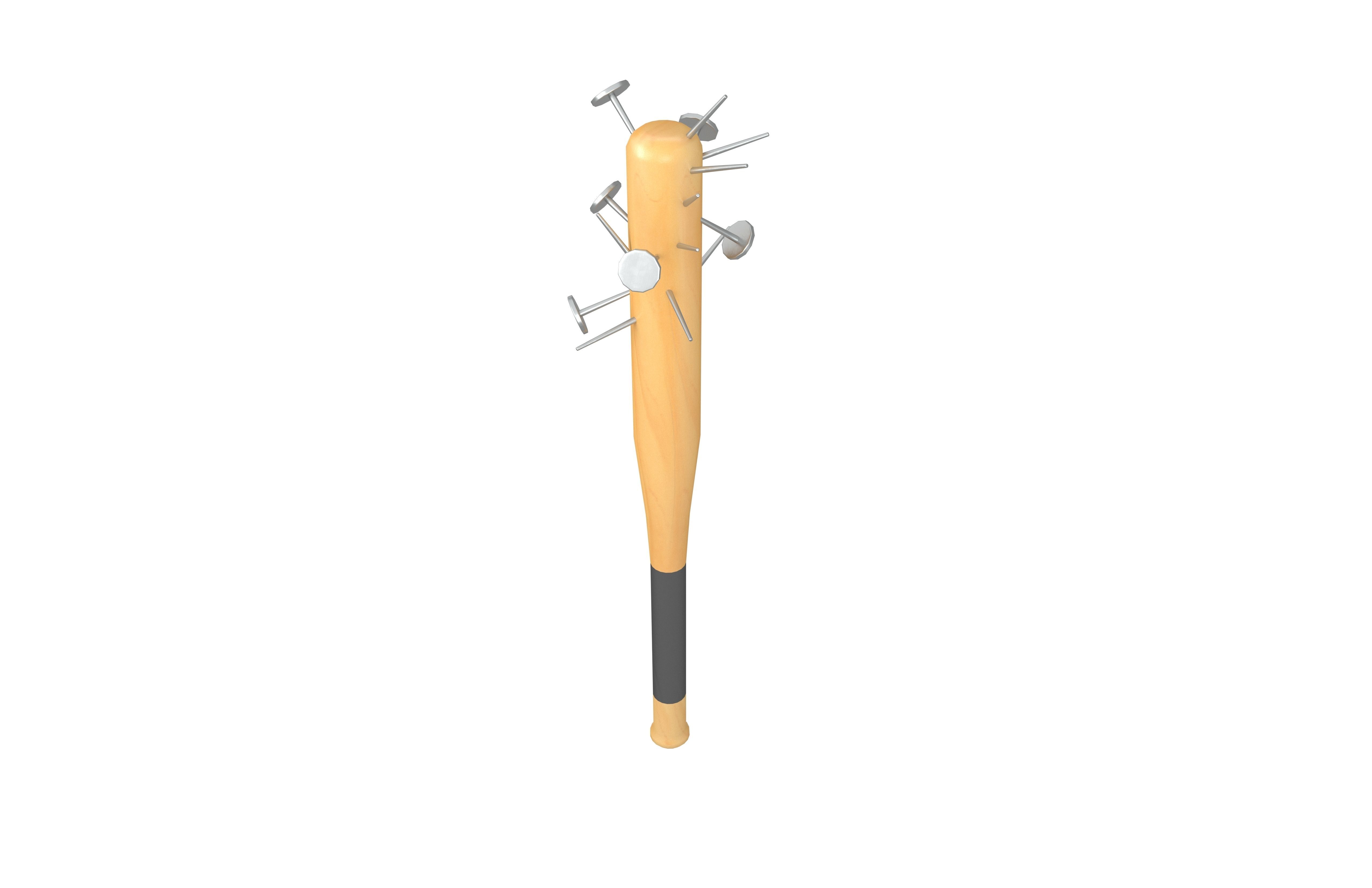 3D model Baseball Bat Weapons v1 002 VR / AR / low-poly | CGTrader