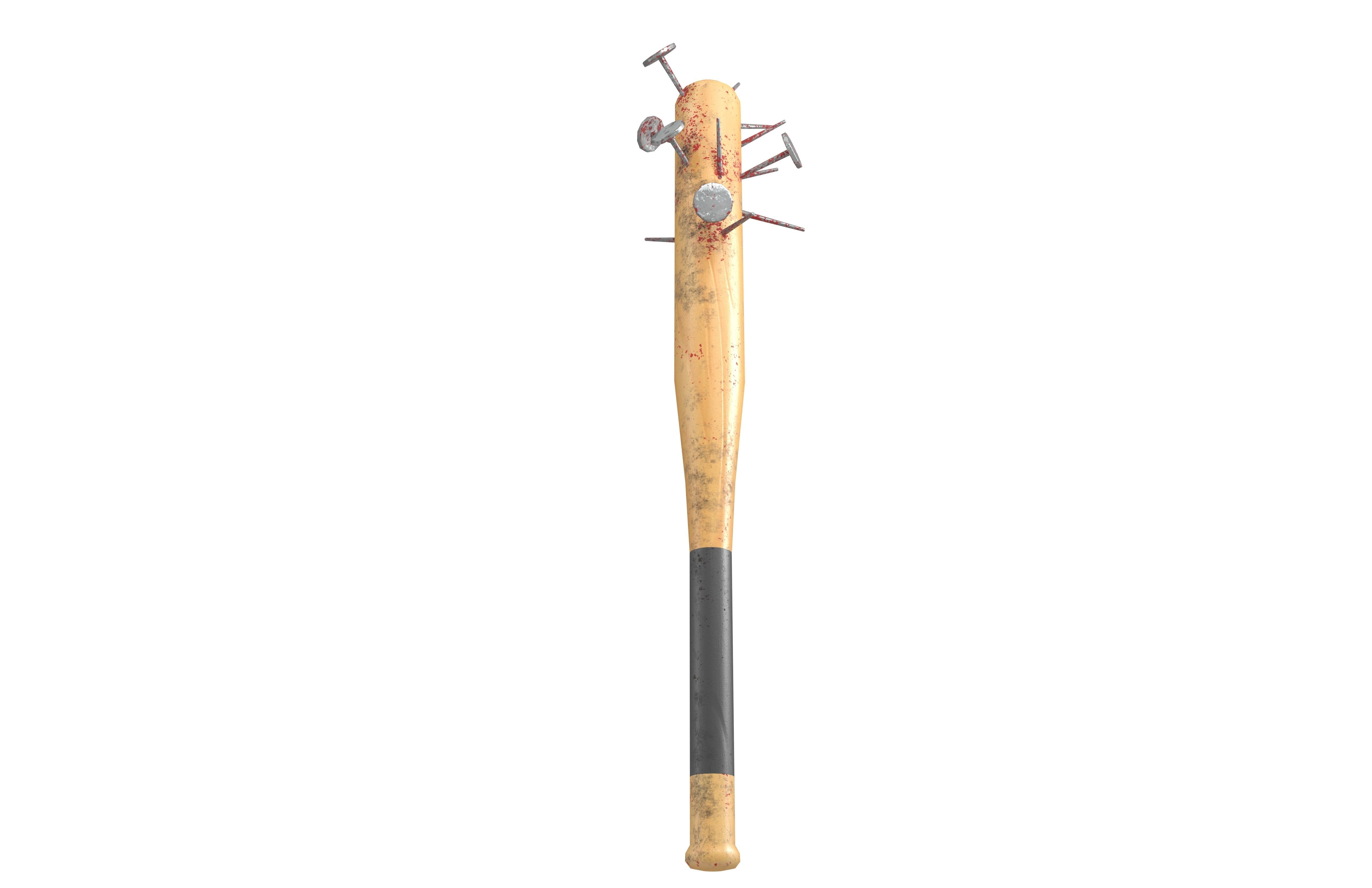 3D model Baseball Bat Weapons v1 004 VR / AR / low-poly | CGTrader