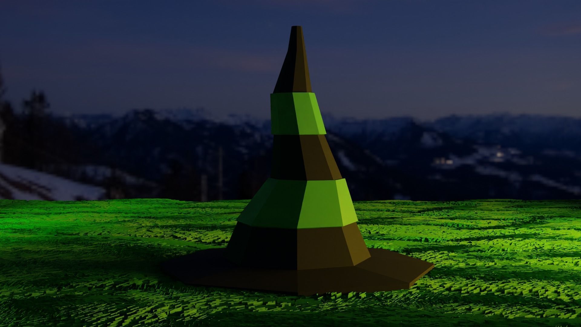 3D model Halloween pack VR / AR / low-poly | CGTrader