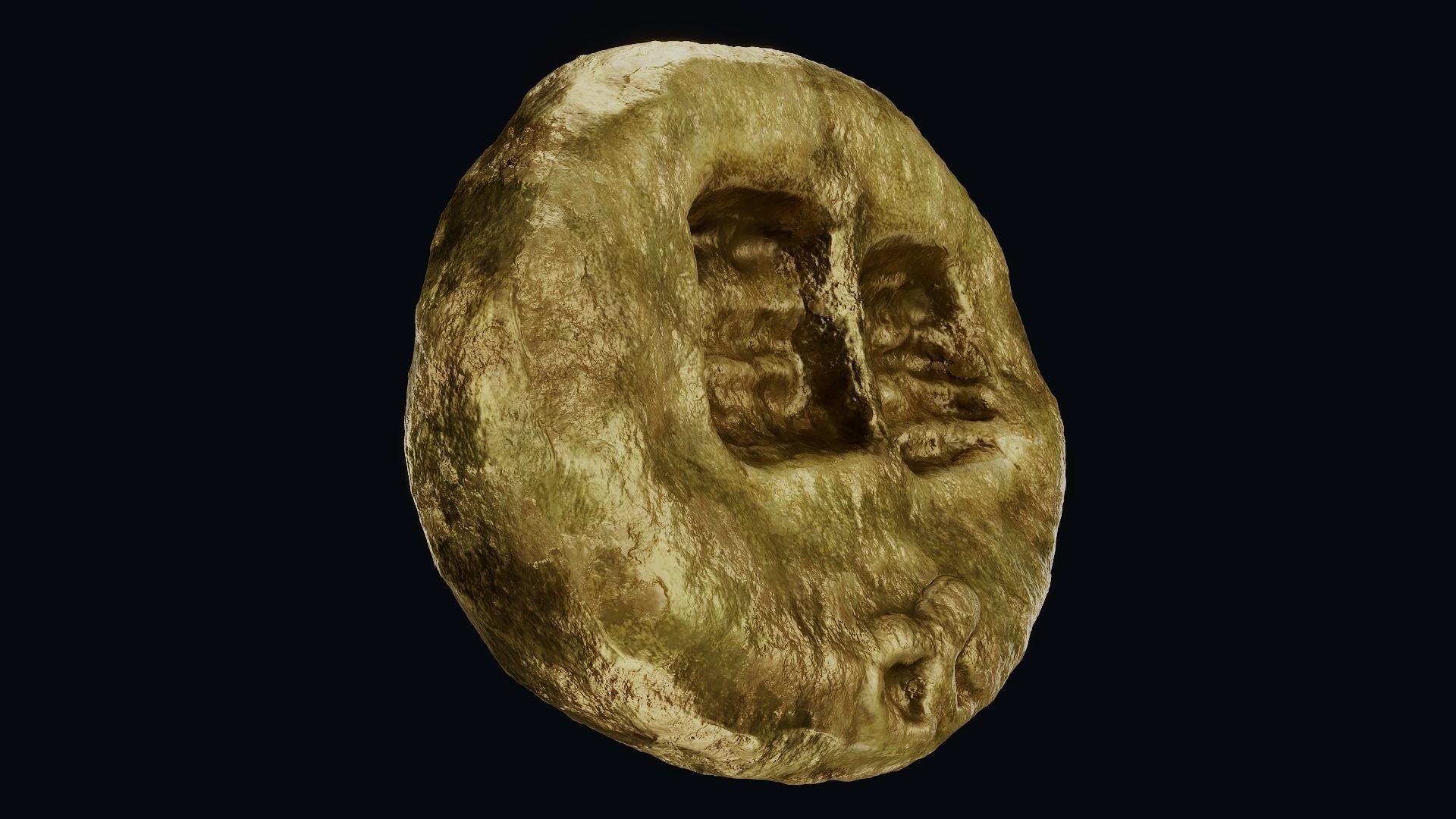 3D model Lydian Coin VR / AR / low-poly | CGTrader