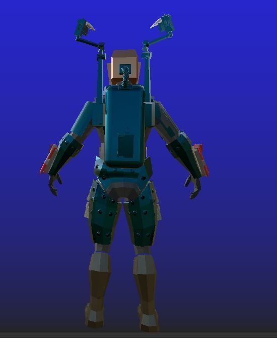 military alien free VR / AR / low-poly 3D model | CGTrader