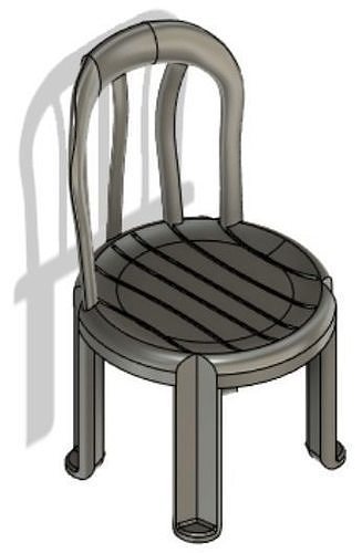 Crown Chair free 3D model | CGTrader