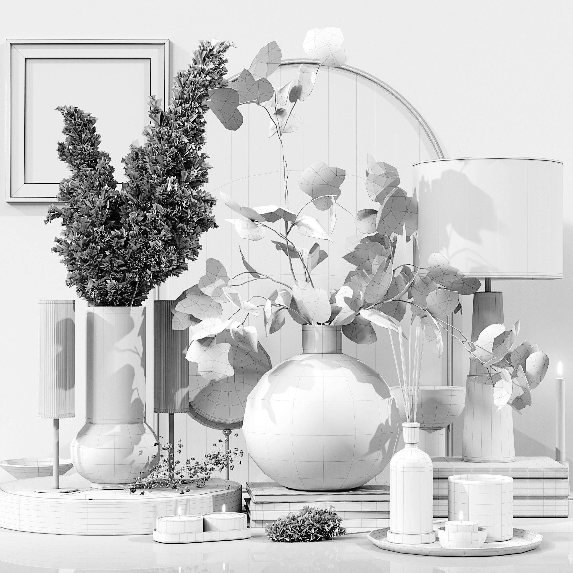 Decor Set 059 3D model | CGTrader