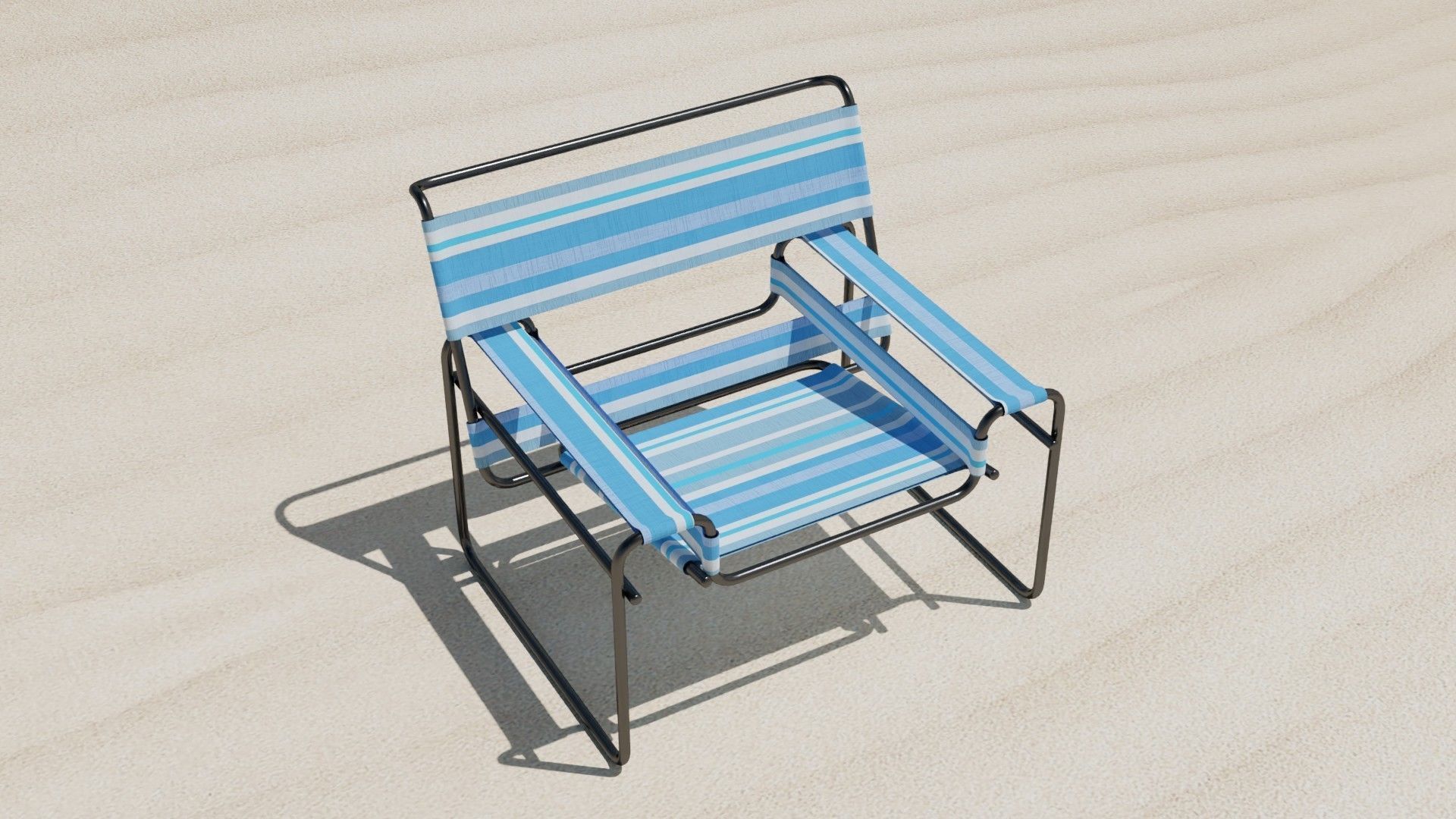 Beach Chair 3D model | CGTrader