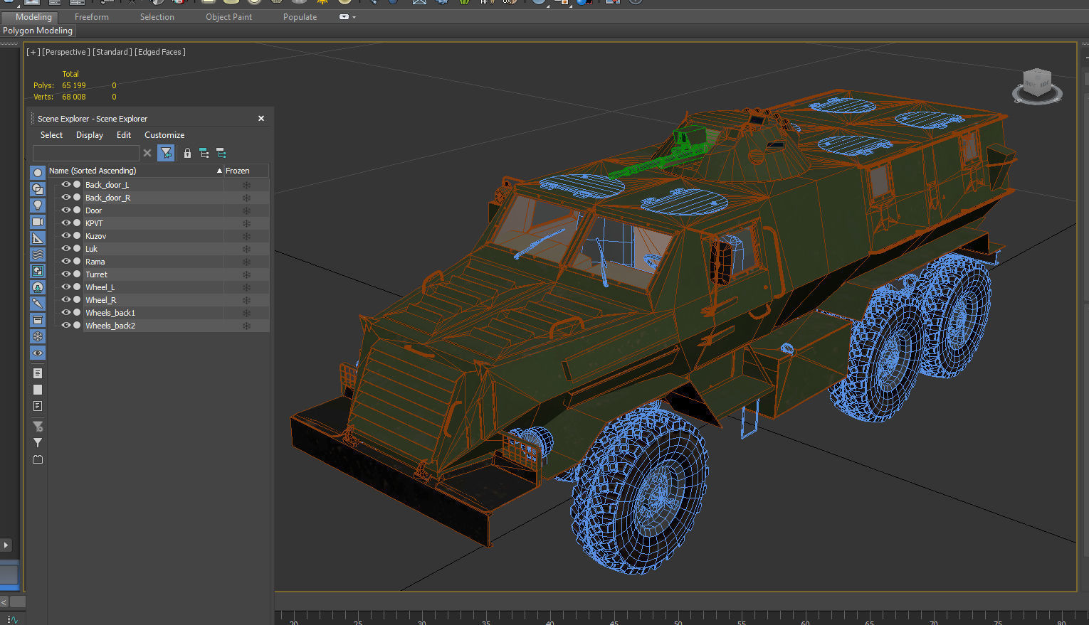 Ural Chekan MRAP Wagner PMC 3D model | CGTrader
