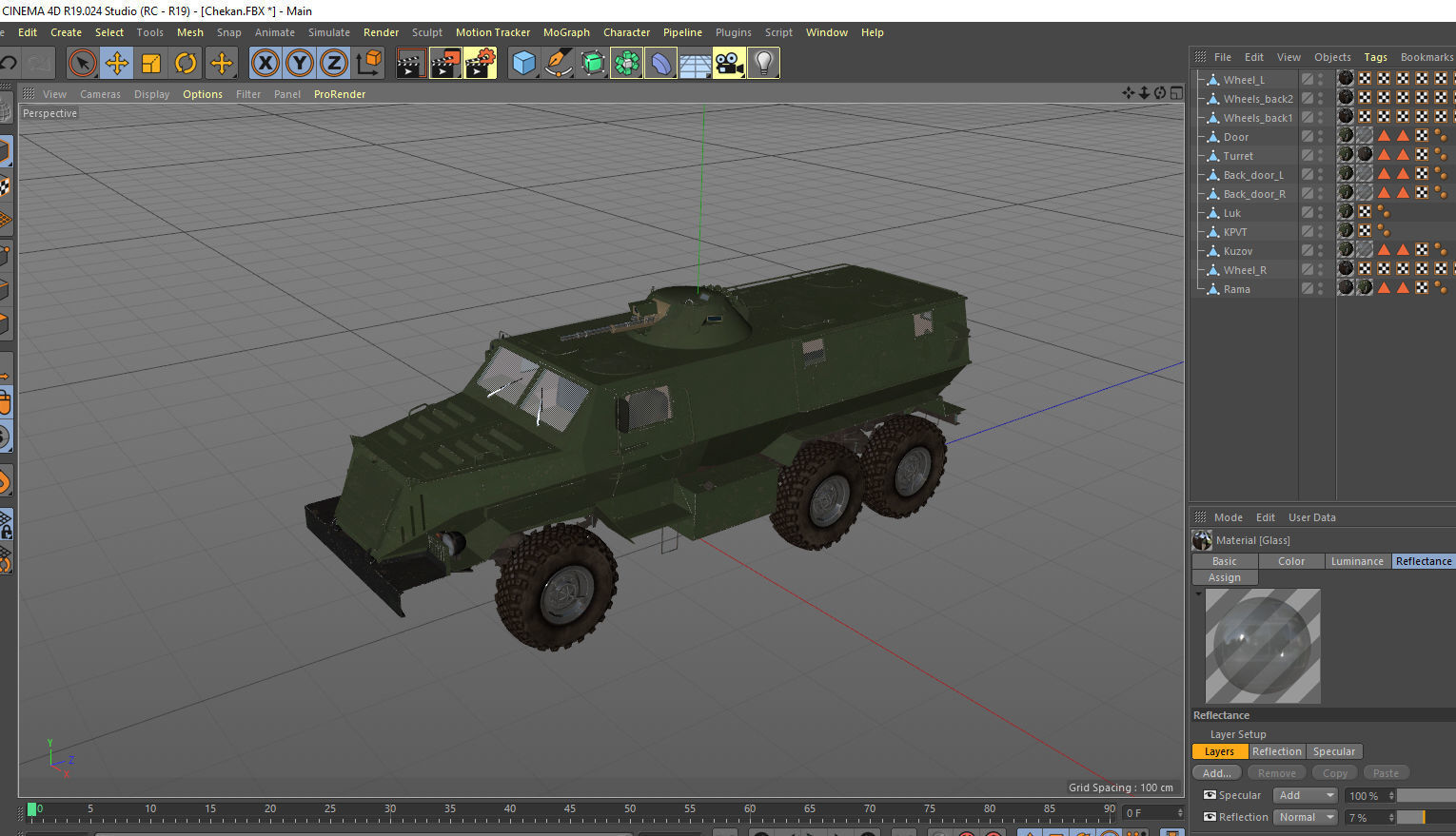 Ural Chekan MRAP Wagner PMC 3D model | CGTrader