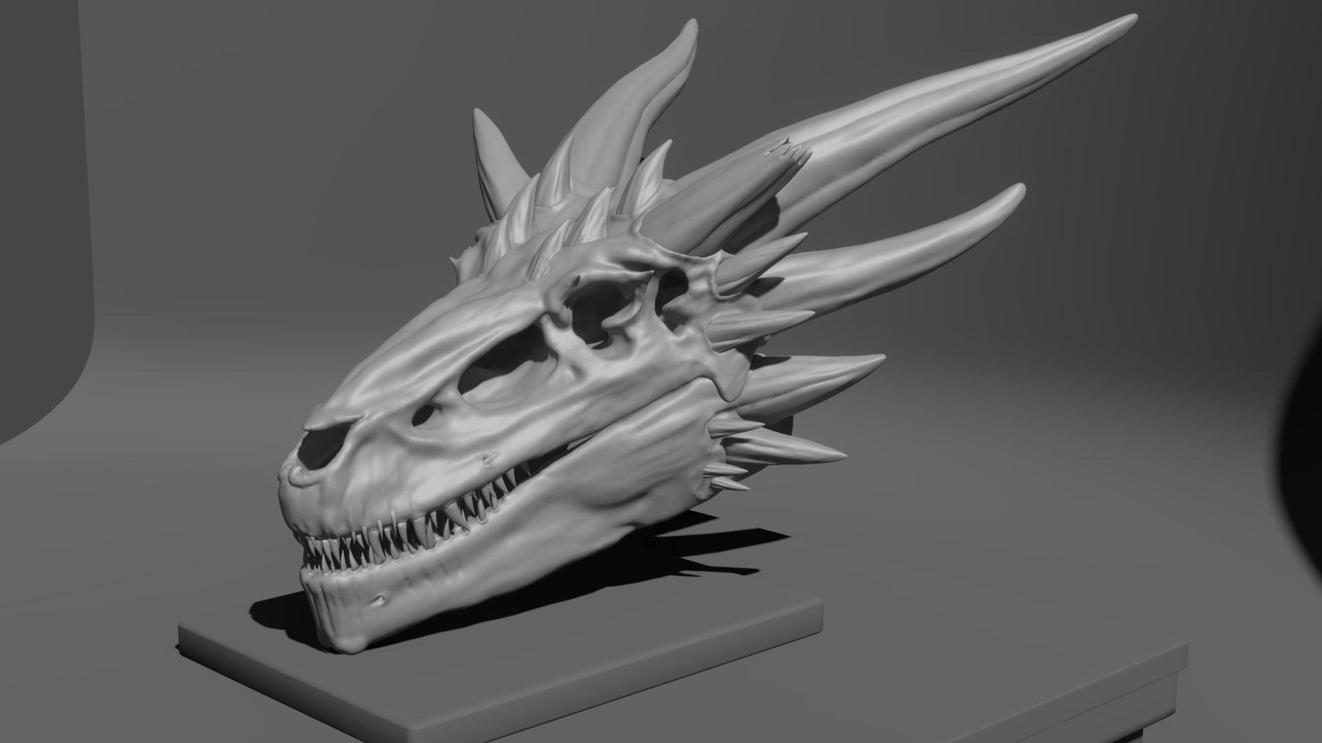 Dragon Skull Balerion The Black Dread 3D model | CGTrader