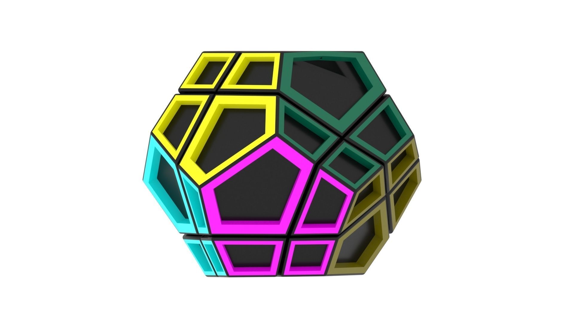 Skewb Ultimate 3D model | CGTrader