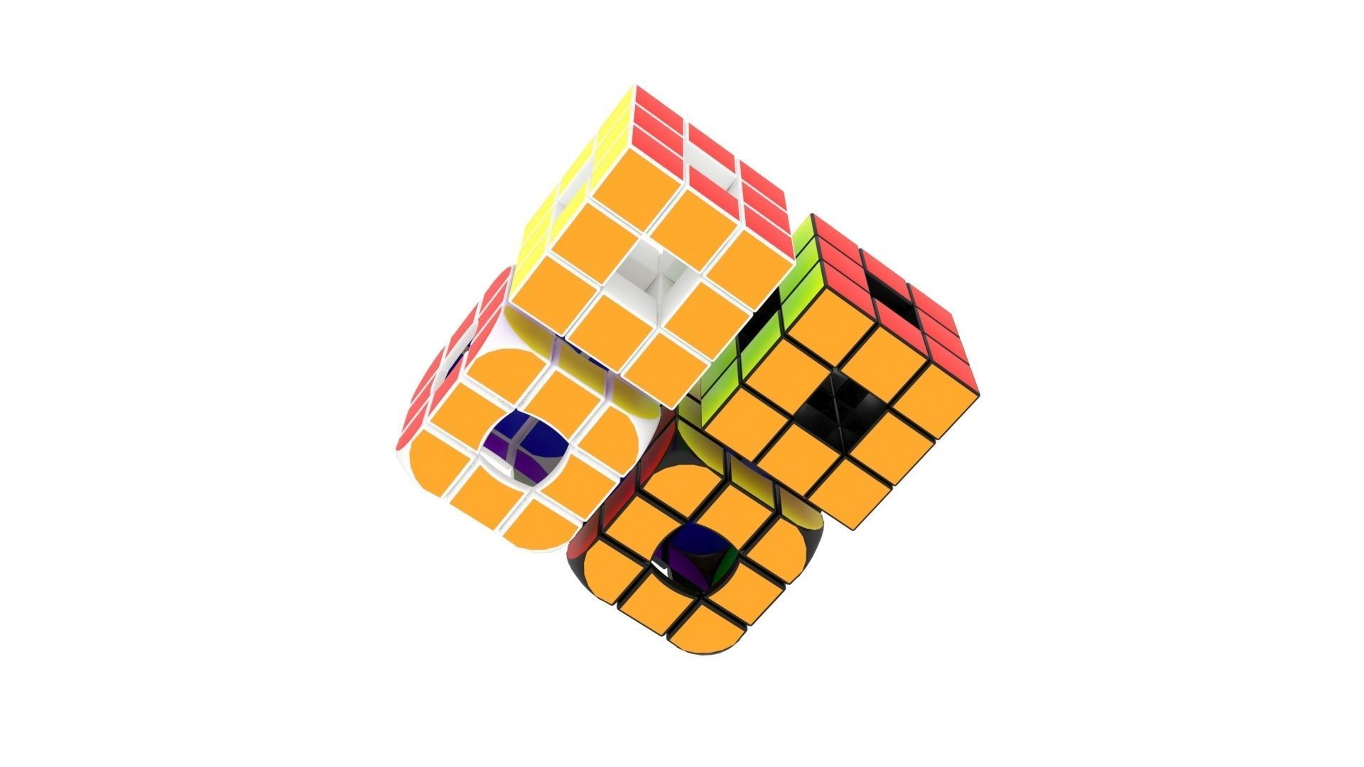 Void Cube 3D model | CGTrader