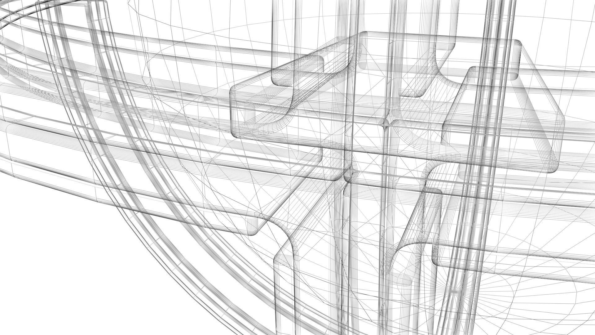 Orbit Cube 3D model | CGTrader