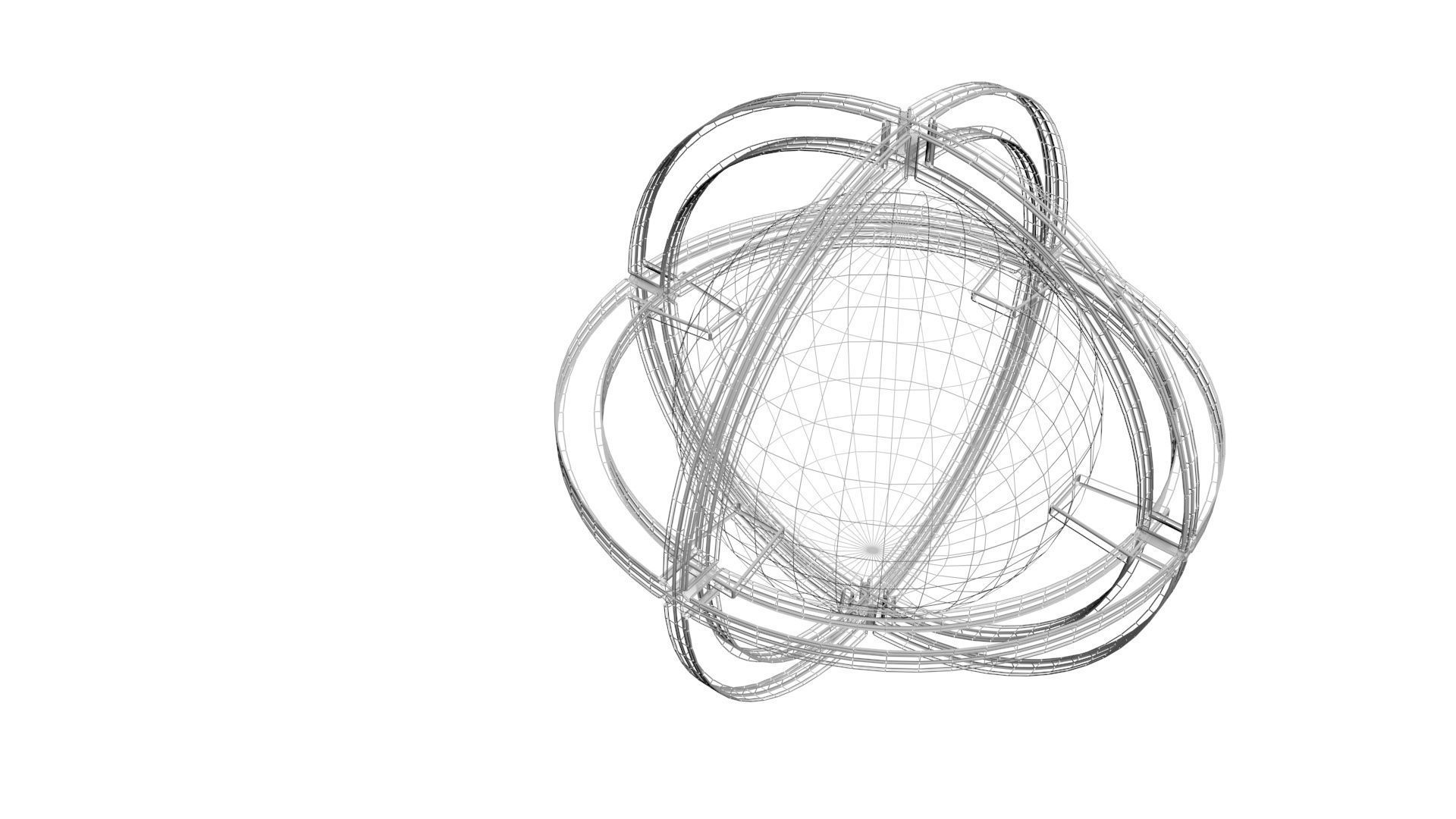 Orbit Cube 3D model | CGTrader