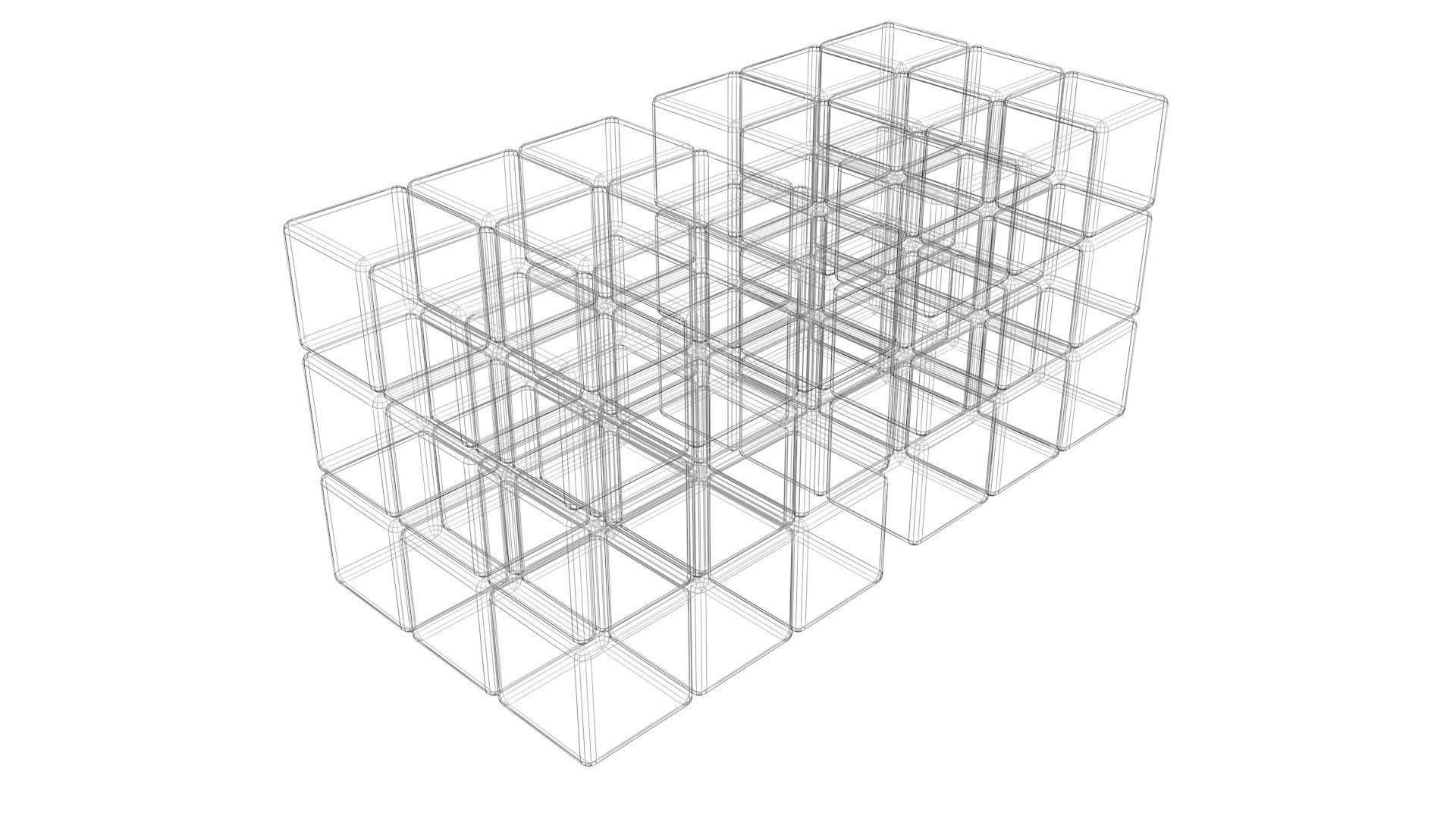 Metallic Rubiks Cube 3D model | CGTrader