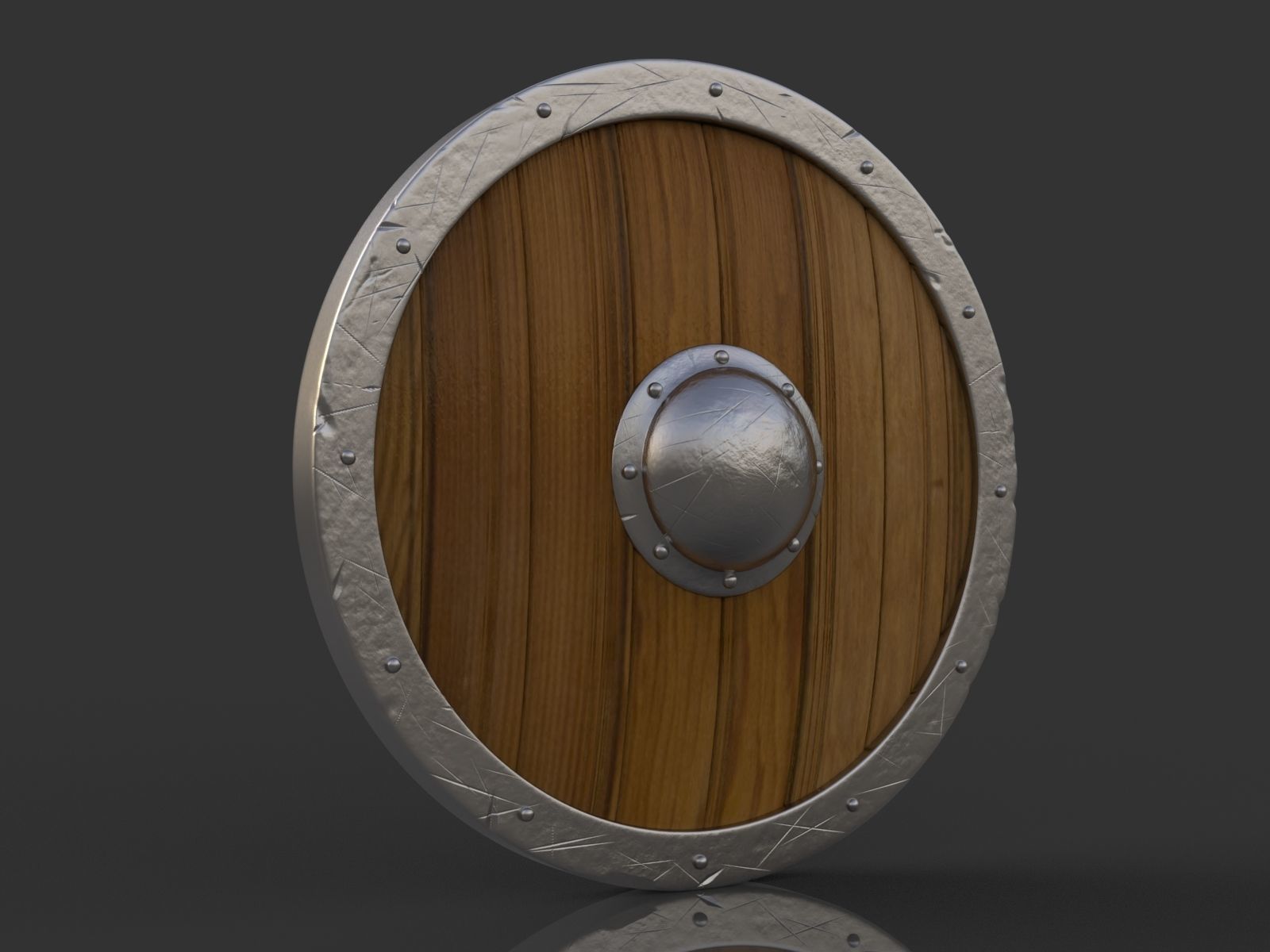 Viking Shield 3D model 3D printable | CGTrader