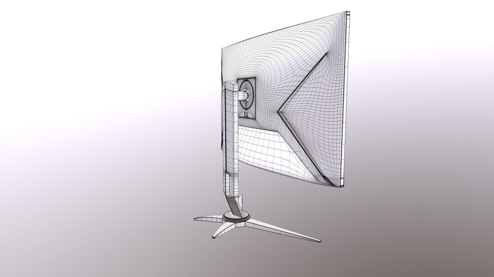 AOC Monitor 3D model | CGTrader