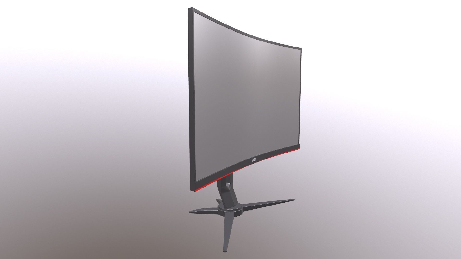 AOC Monitor 3D model | CGTrader