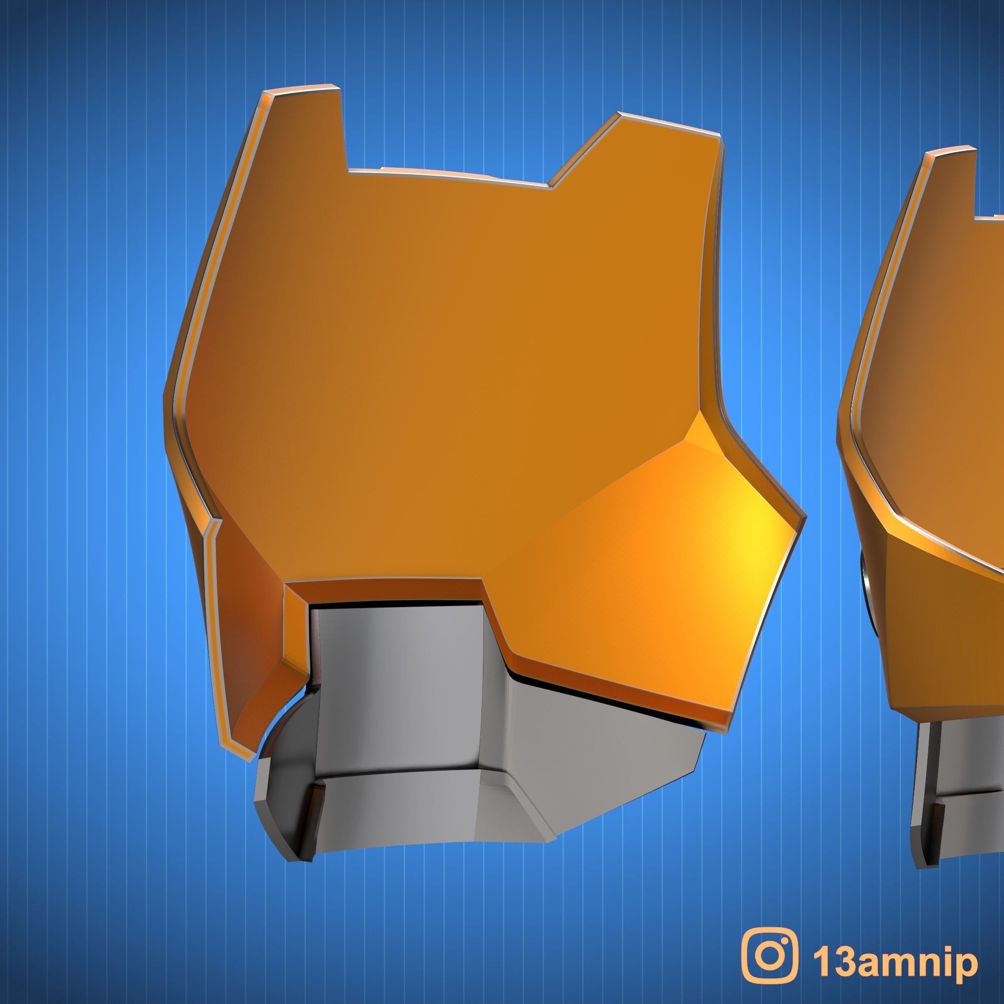Custom Mandalorian Chest Armor 3D model 3D printable | CGTrader