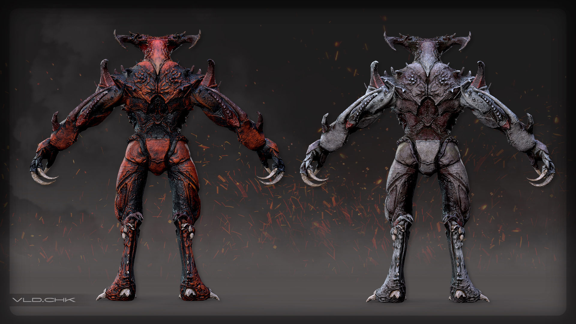 3D model Blister - Demon Beetle VR / AR / low-poly | CGTrader