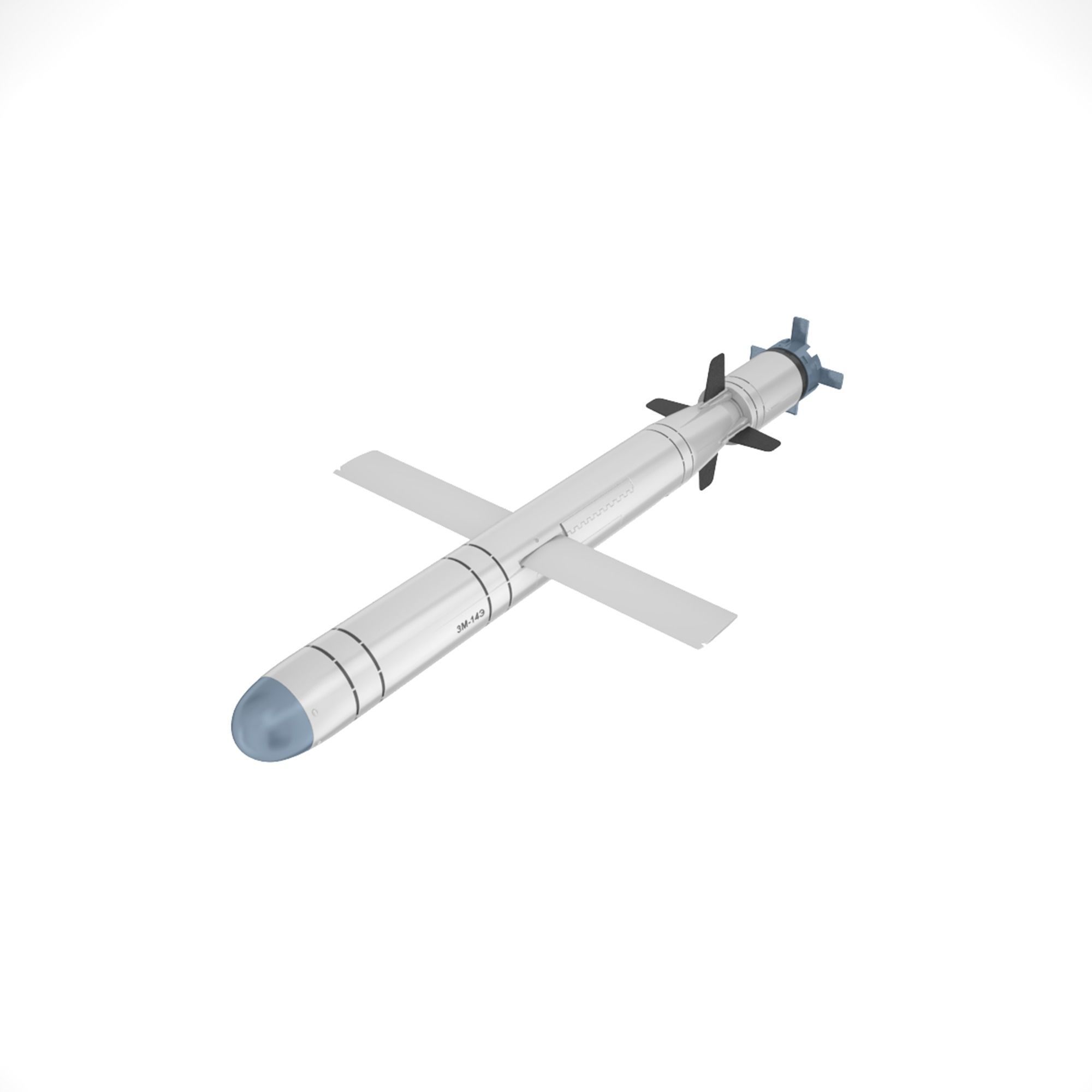 Missile 3M-14 3D model | CGTrader