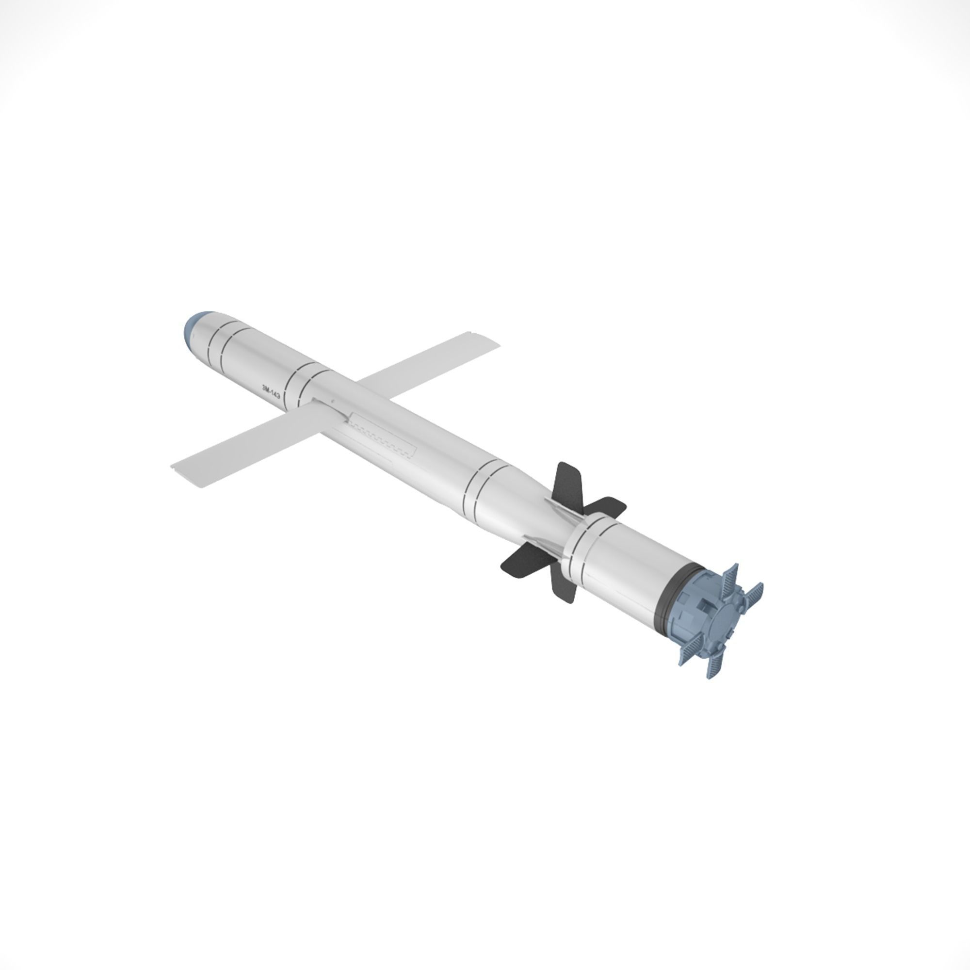 Missile 3M-14 3D model | CGTrader