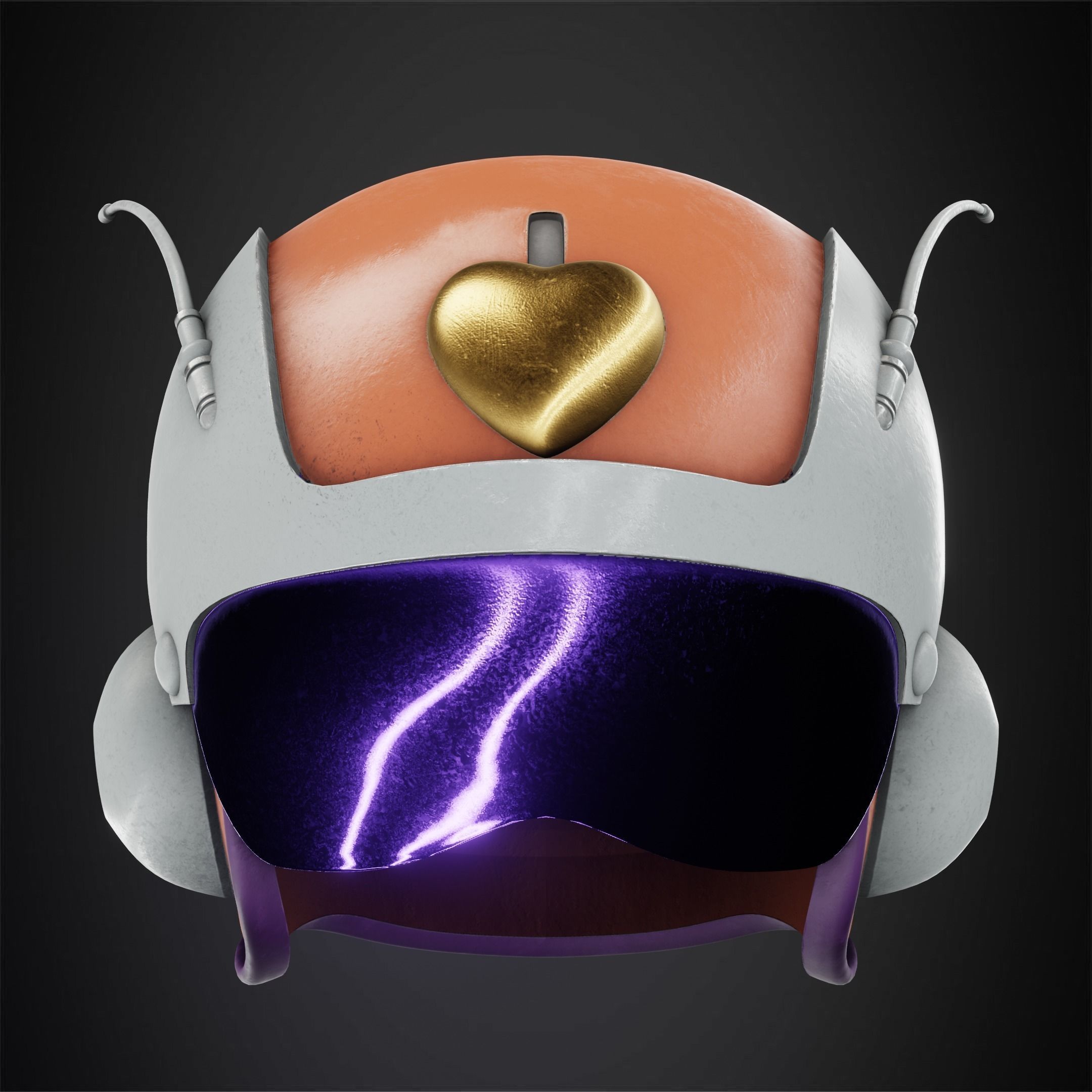 Great Saiyaman 2 Saiyagirl Helmet for Cosplay 3D model 3D printable ...