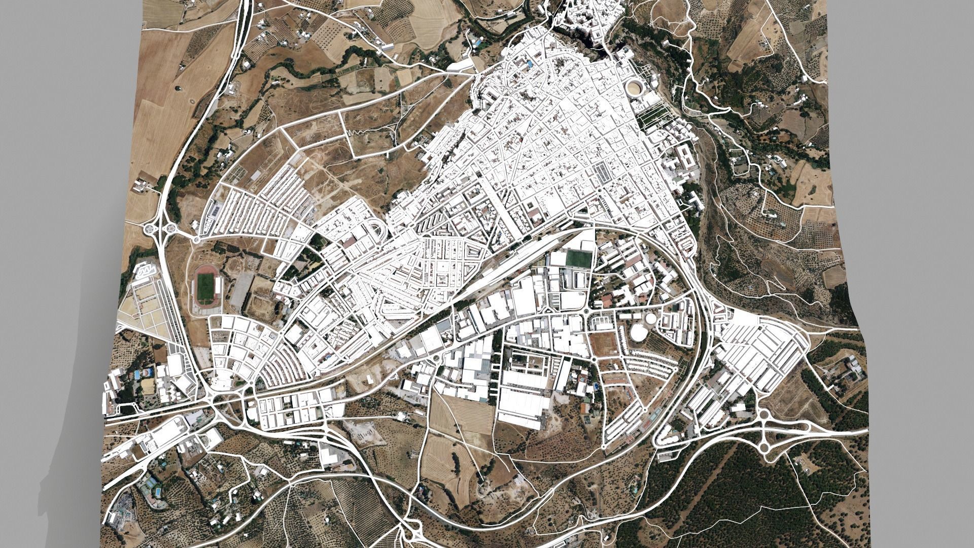 Cityscape Ronda Italy 3D model | CGTrader
