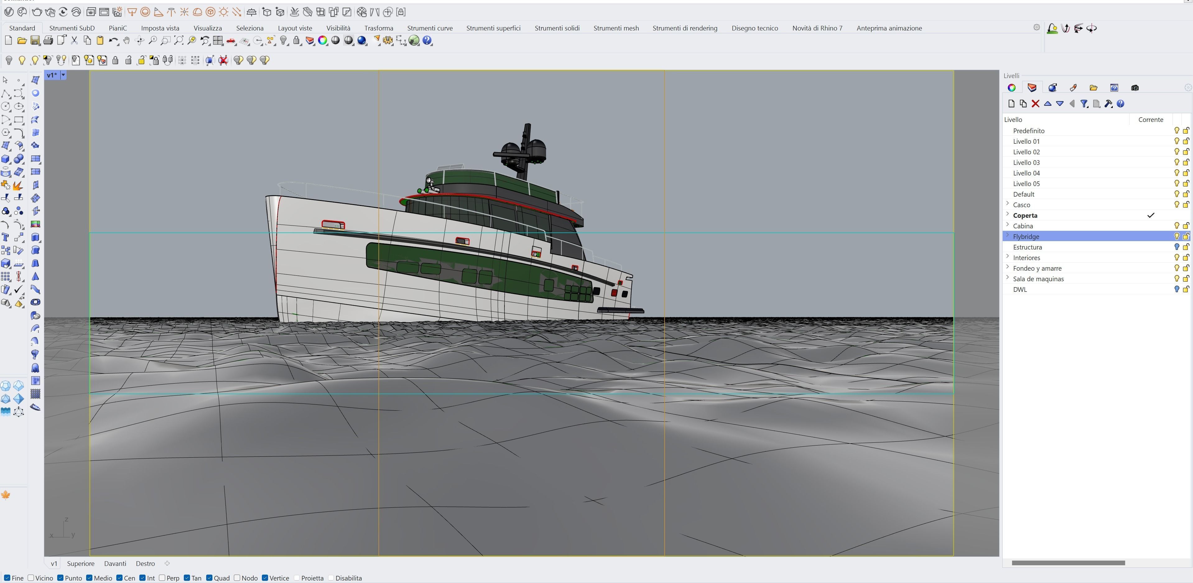 Ocean for Rhino 3 3D model 3D model | CGTrader