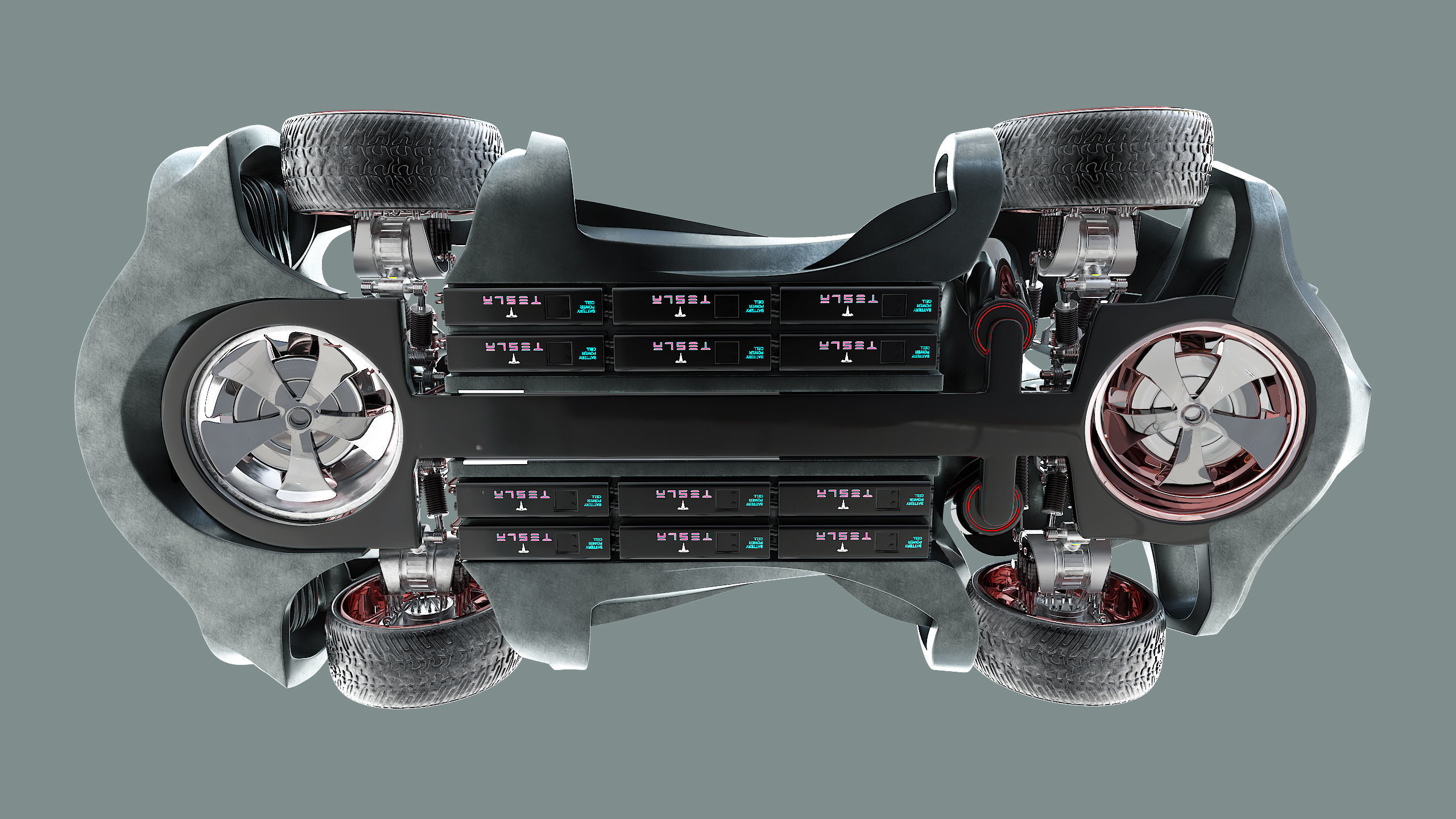 3D model 2022 TESLA HOVERCRAFT ROADRACER VR / AR / low-poly | CGTrader