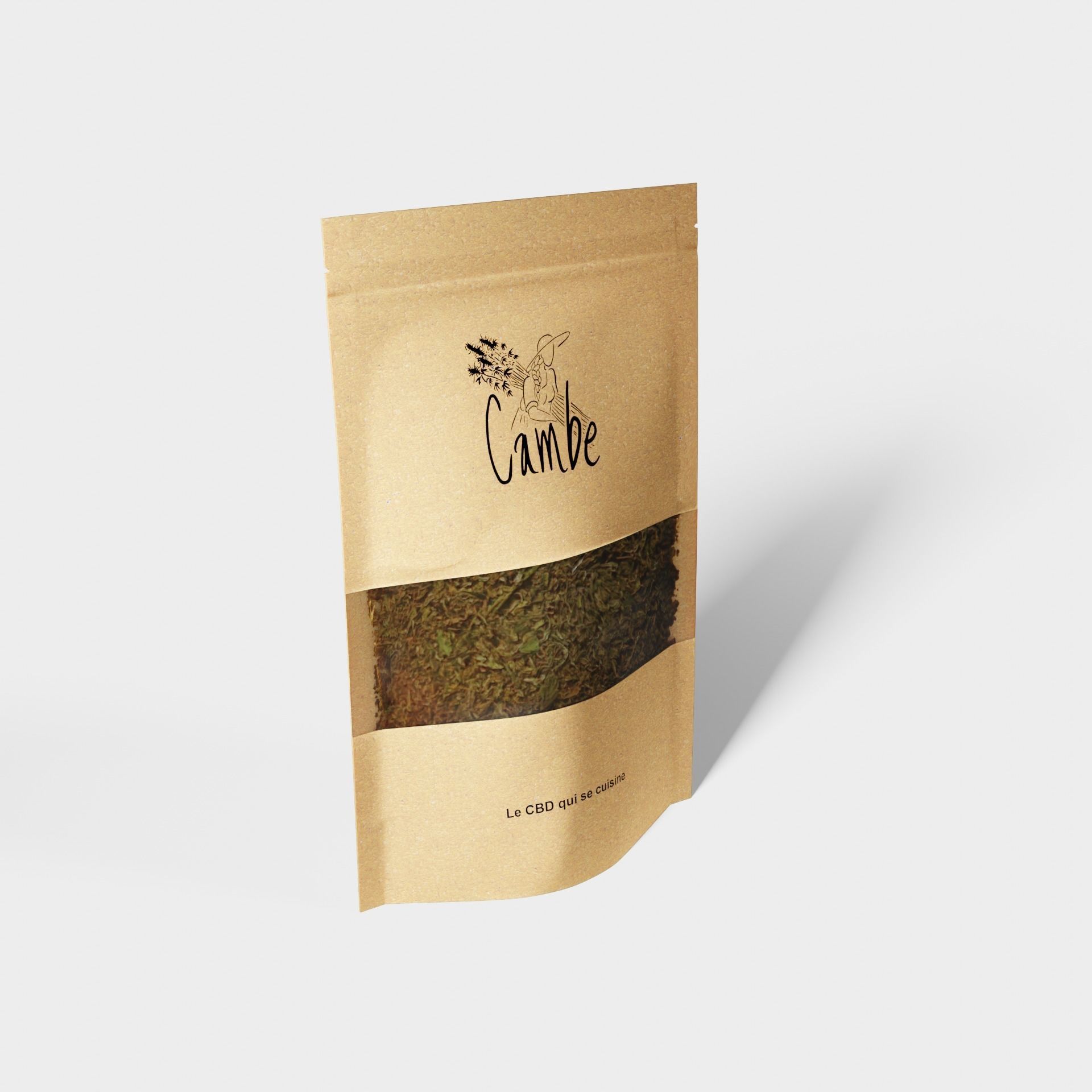 PACKAGING PACKSHOT - craft pocket bag - READY TO USE 3D model animated ...