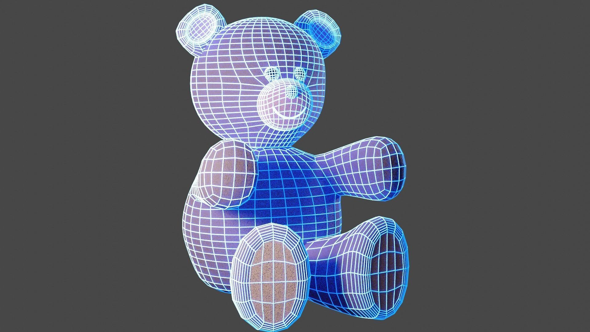Teddy Bear 3D model rigged | CGTrader