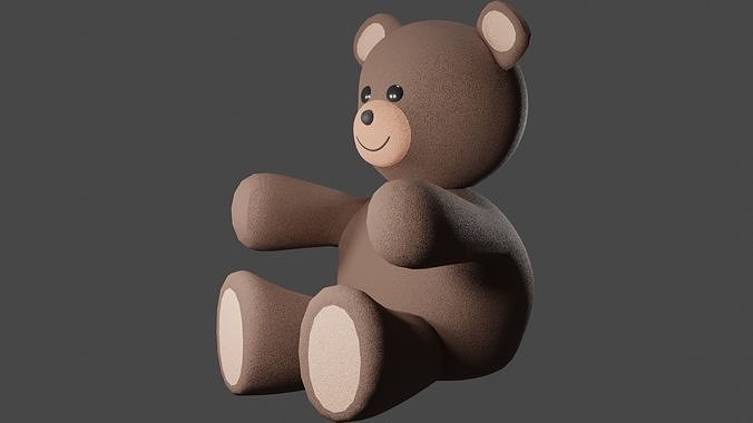 Teddy Bear 3D model rigged | CGTrader
