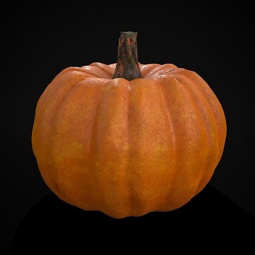 3D model Field Pumpkin VR / AR / low-poly | CGTrader
