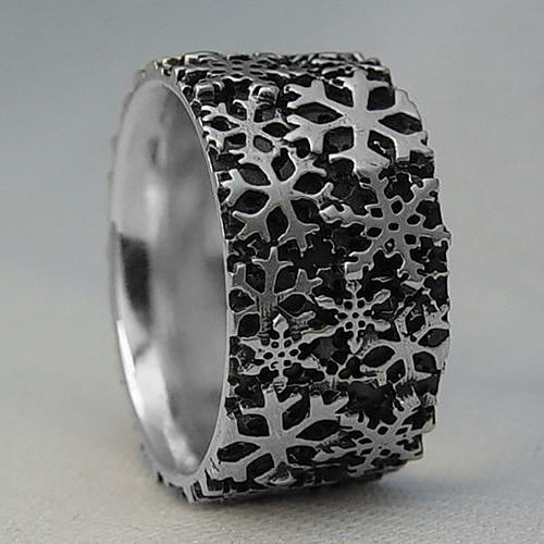 Jewelry Winter Ring 3D model | CGTrader