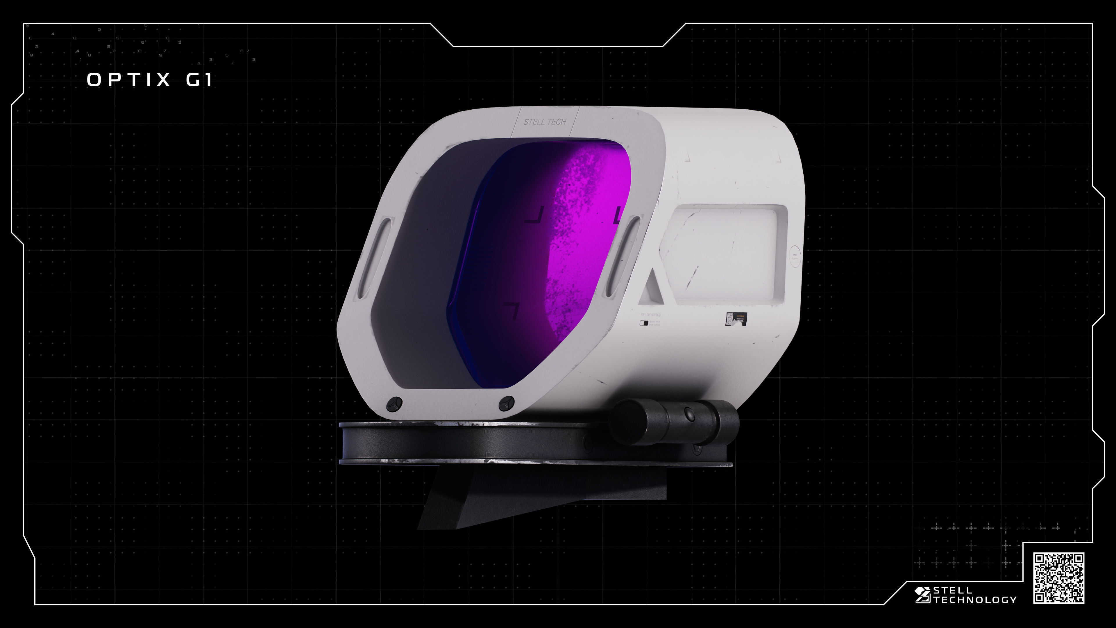 3D model OPTIX G1 SCOPE STELL TECH VR / AR / low-poly | CGTrader