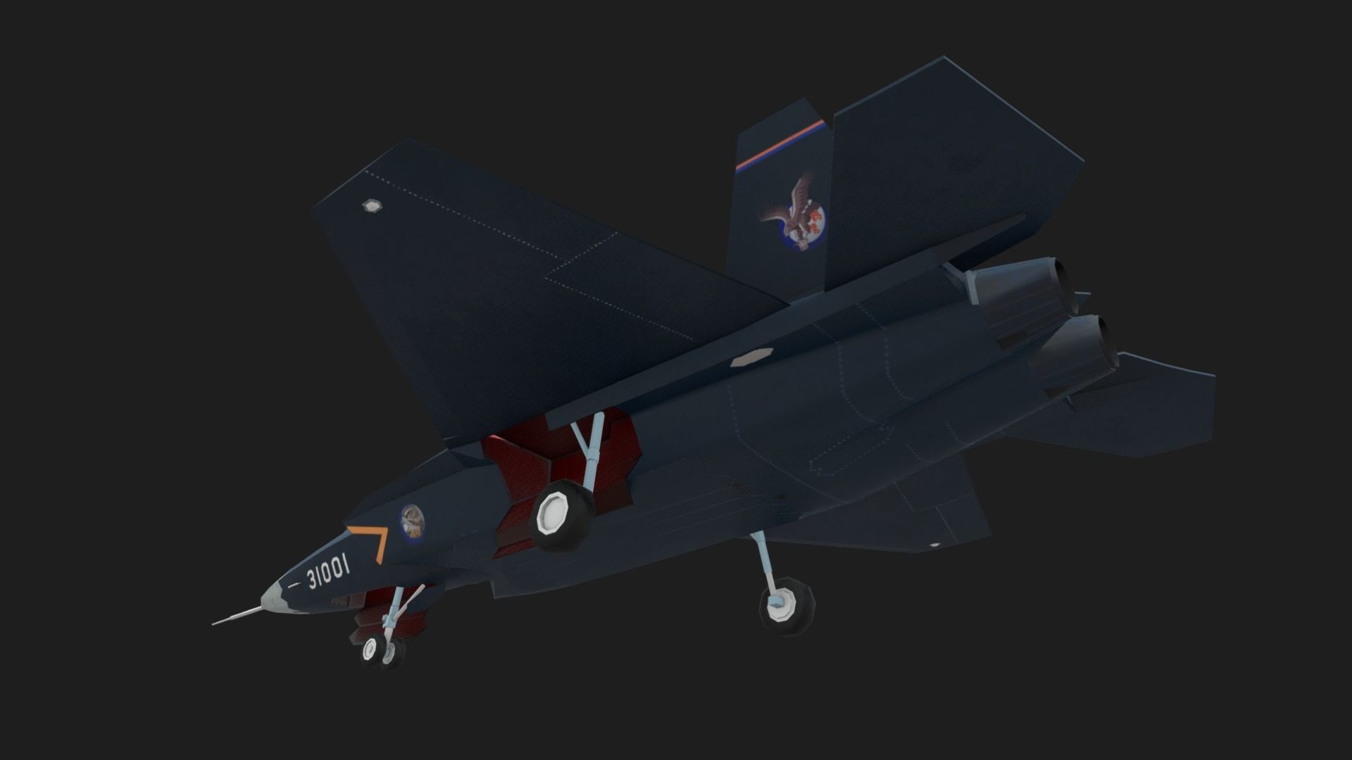 3D model Shenyang J31 VR / AR / low-poly | CGTrader