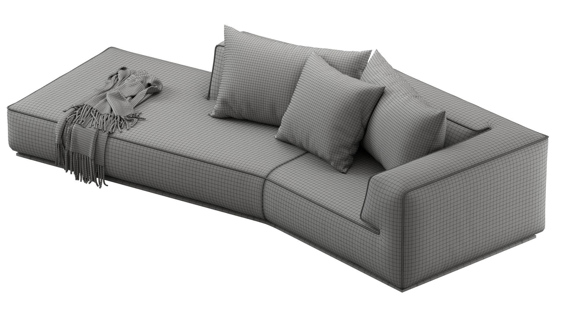 Flexform PERRY 3D model | CGTrader