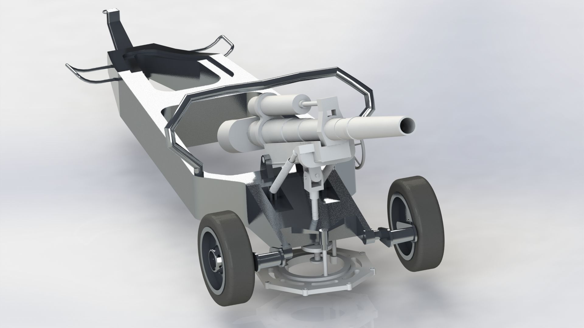 M102 Howitzer 3D model | CGTrader