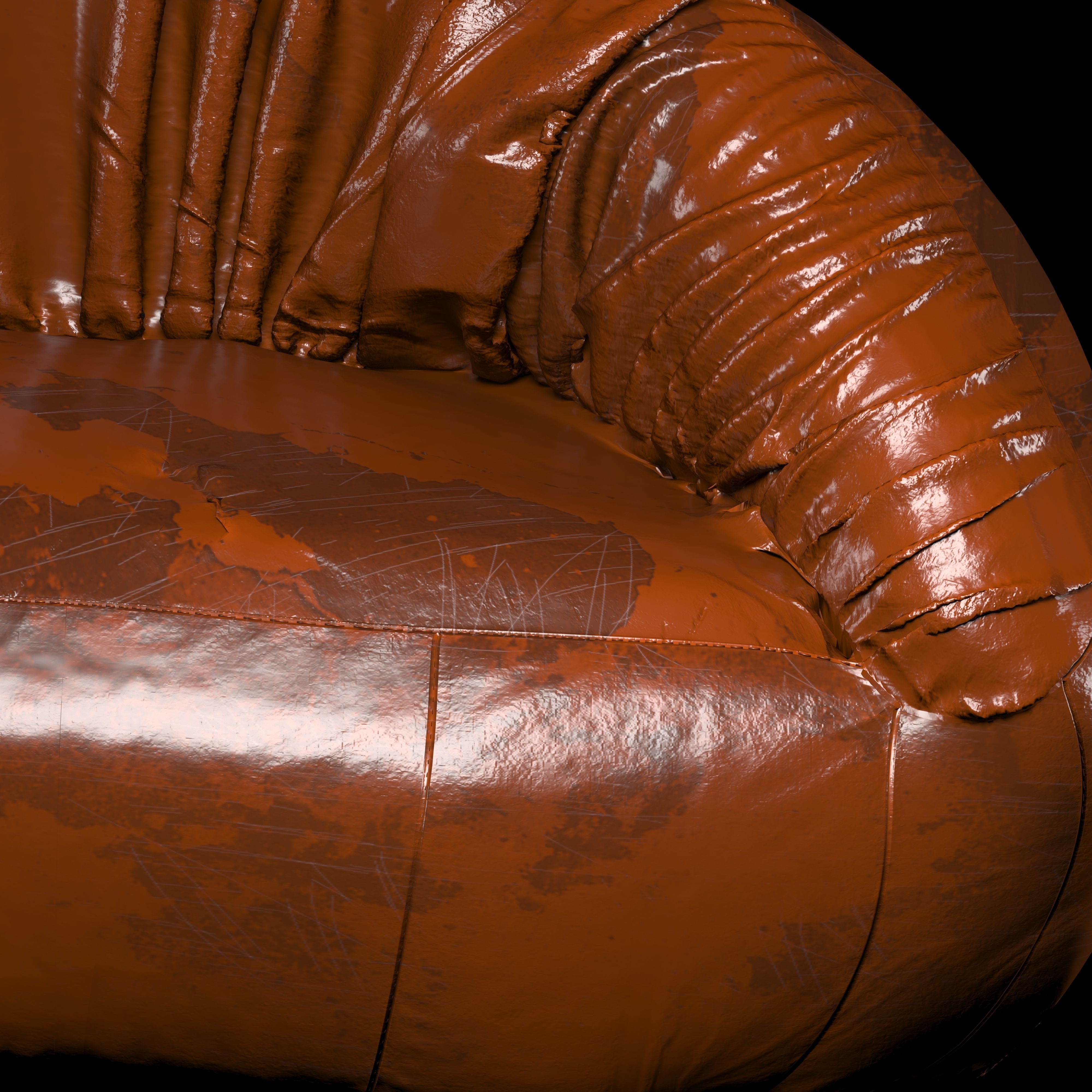 pangolin sofa by egg designs 3D model | CGTrader