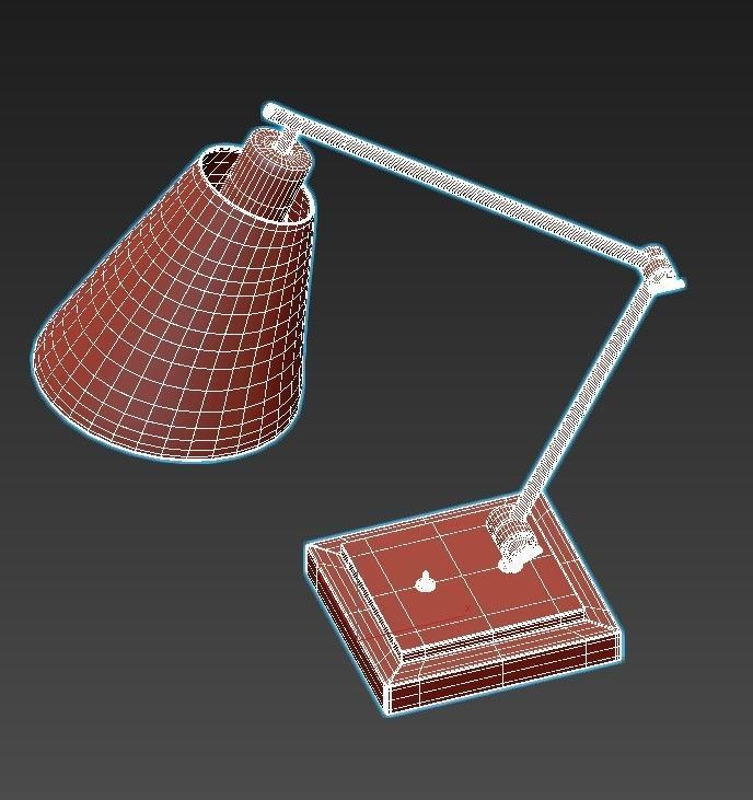 DESK STUDY 3D model | CGTrader