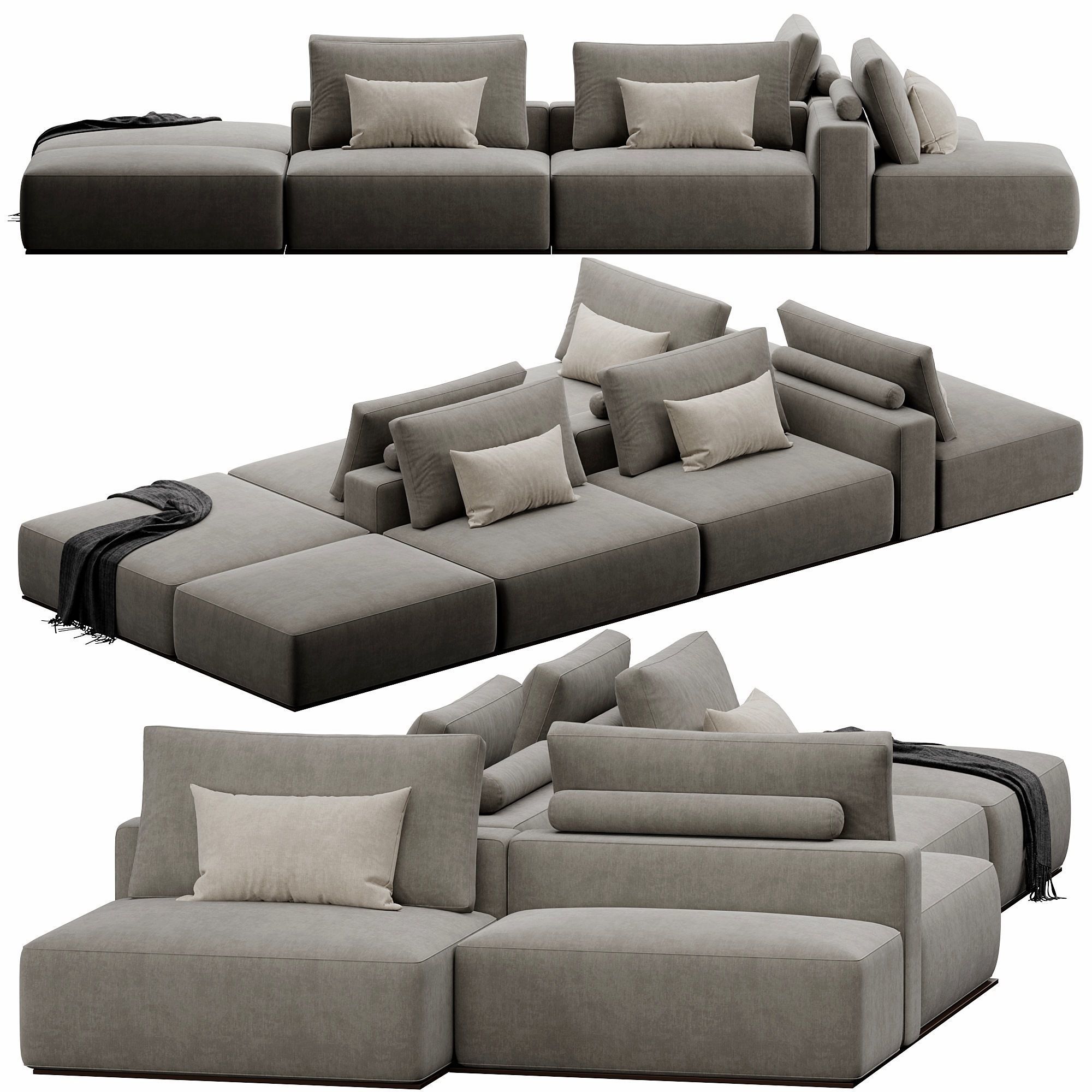 Poliform Westside 3D model | CGTrader