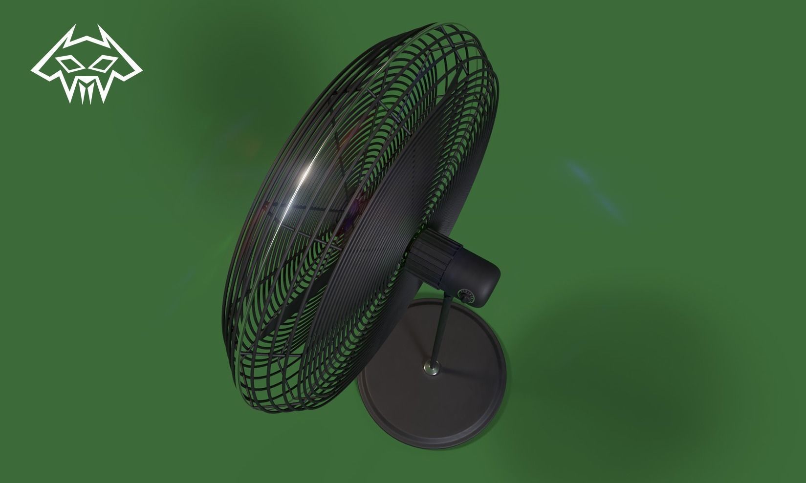 3D model Electronic Series - Industrial Fan VR / AR / low-poly | CGTrader