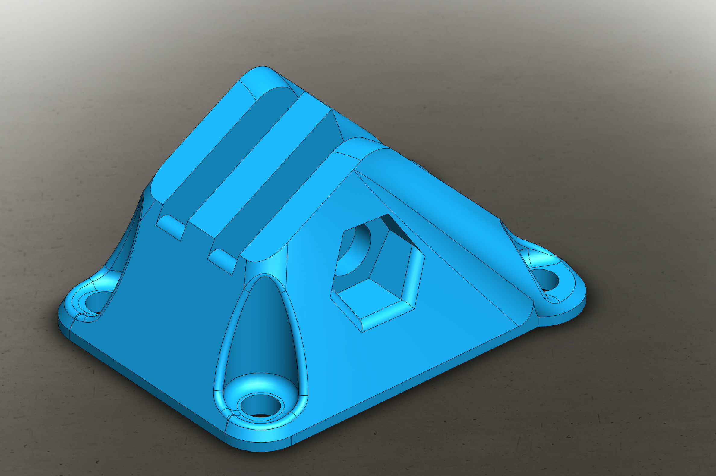 SOURCE ONE V5 - AIR UNIT - FULL PRINT SUPPORT 3D model 3D printable ...