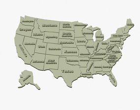 Map 3D Printing Models | CGTrader