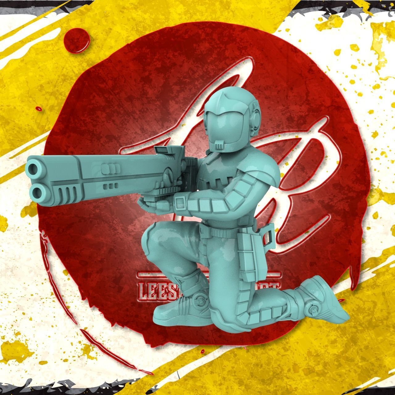 Zeon Sept Normal Infantry and Ball Drones 3D model 3D printable | CGTrader