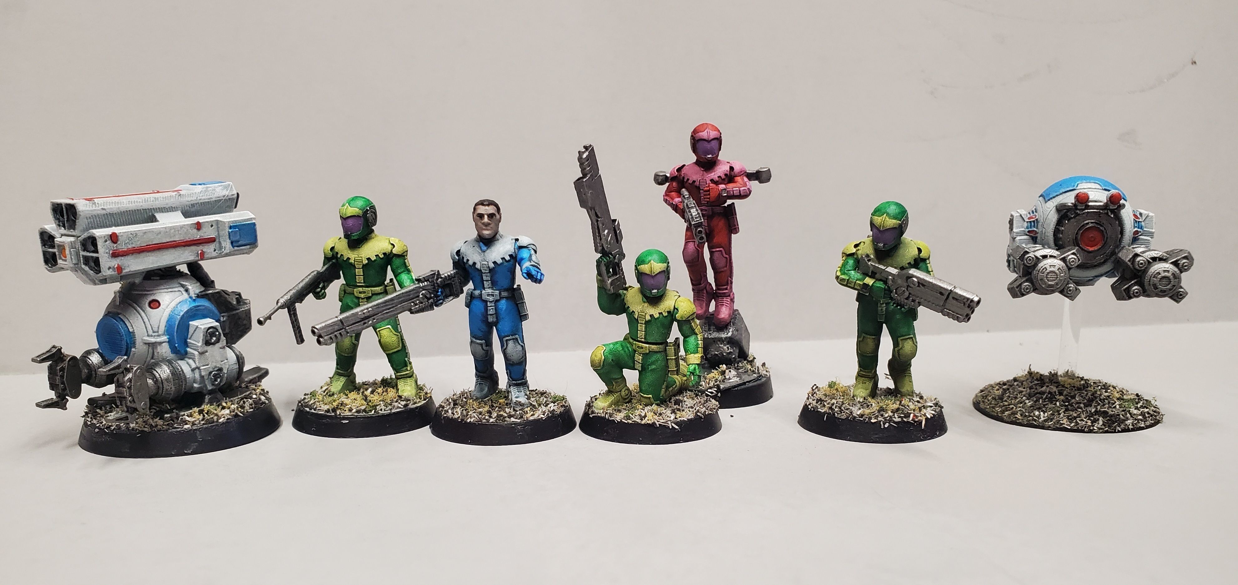 Zeon Sept Normal Infantry and Ball Drones 3D model 3D printable | CGTrader