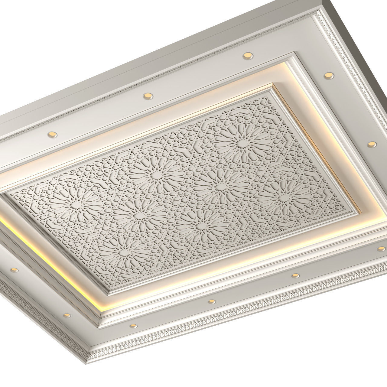 Ceiling in oriental style Arabic Ceiling 3D model | CGTrader