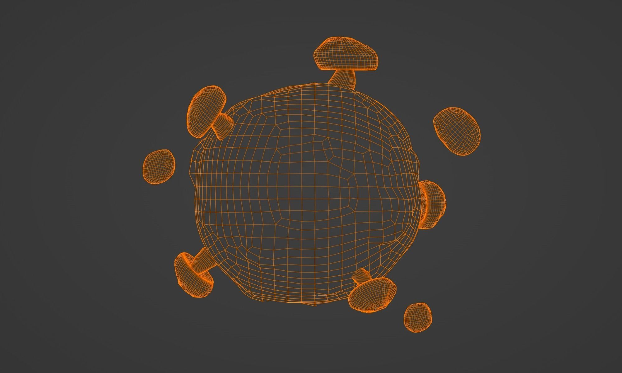 3D model Low Poly Planets - Stylized Textures - Cartoon VR / AR / low ...