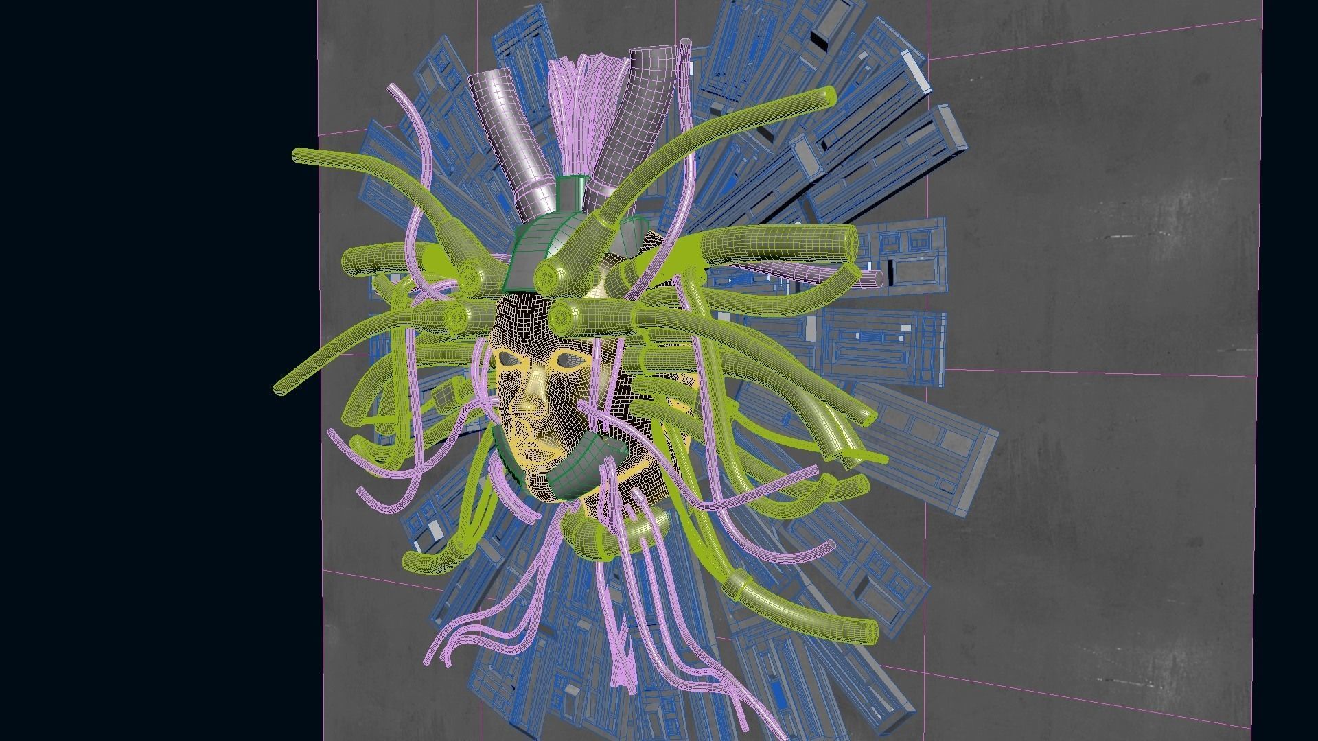 Cyber God 3D model | CGTrader