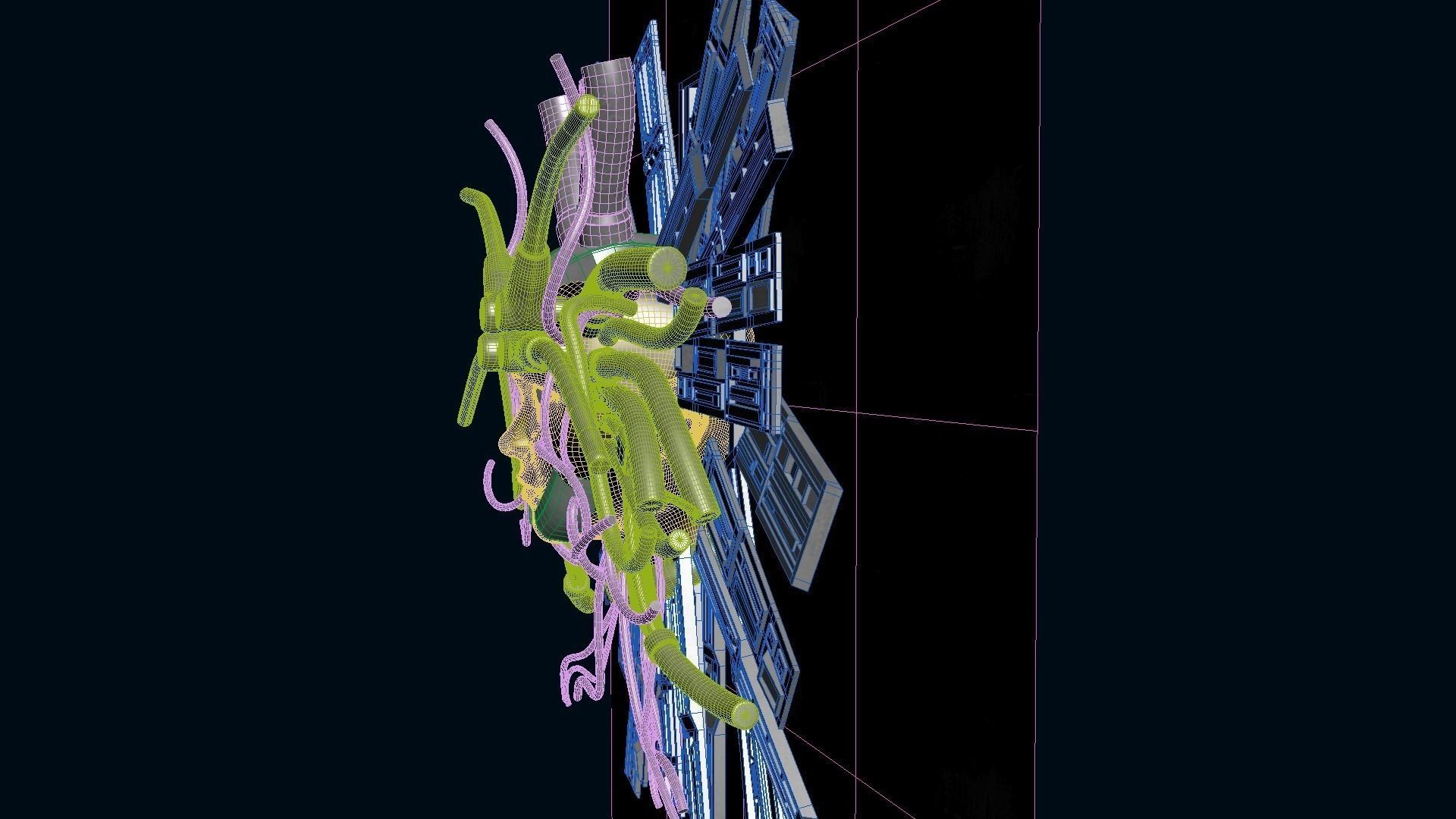 Cyber God 3D model | CGTrader